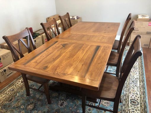 Colonial Base Trestle Table | Farmhouse Furniture