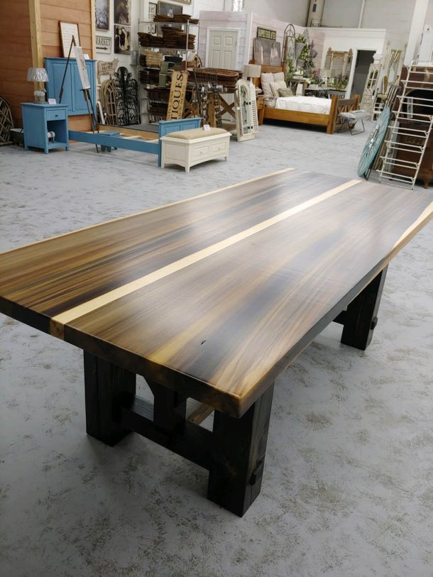 Full Spectrum Rainbow Poplar Table | Farmhouse Furniture