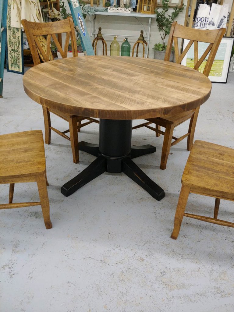 Roughcut Hard Maple Classic Table | Farmhouse Furniture