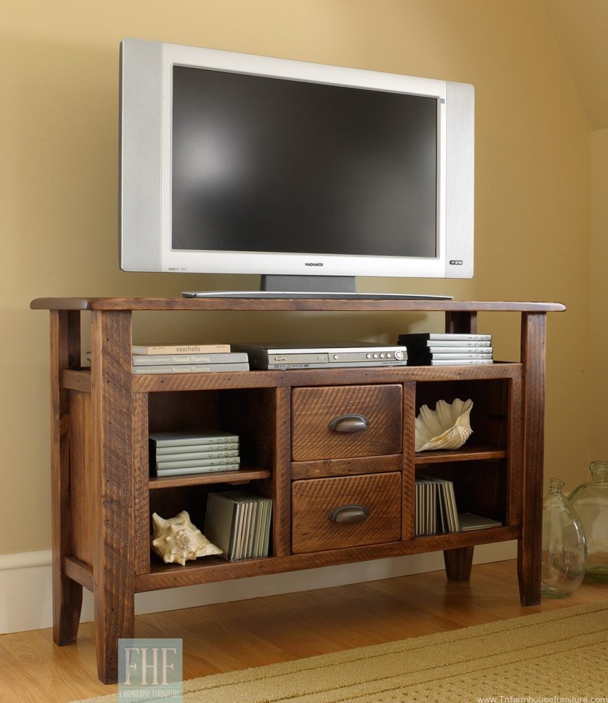 Rustic TV/Entertainment Center | Farmhouse Furniture