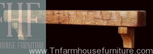 Hand-Hewn Mantle | TN Farmhouse Furniture