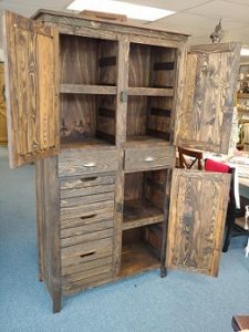 Rough Sawn Cabinet | Farmhouse Furniture | Knoxville TN