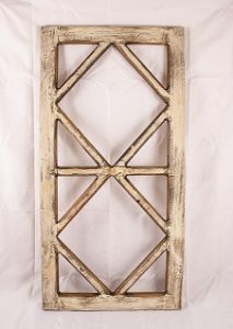 Small Double Diamond Decorative Window TNFarmhouseFurniture