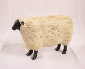 Resin Sheep Decor Piece (by TN Farm House Furniture)